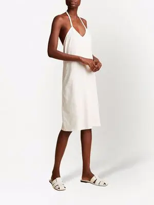 Khaite Mischa Cotton Midi Dress