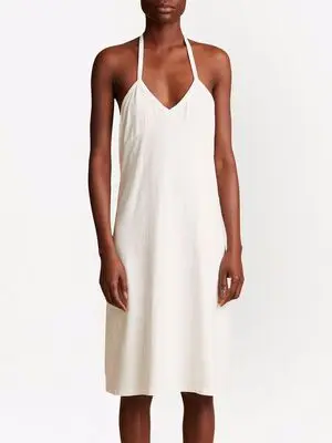Khaite Mischa Cotton Midi Dress