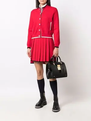 Thom Browne Mrs.thom Pebble-texture Satchel