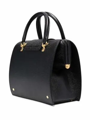 Thom Browne Mrs.thom Pebble-texture Satchel