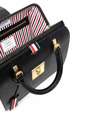 Thom Browne Mrs.thom Pebble-texture Satchel
