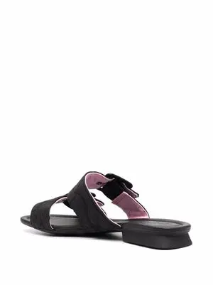 Camper Casi Myra Buckle Sandals - Black
