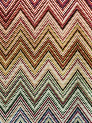 Missoni Zigzag-print Two-piece Placemat Set