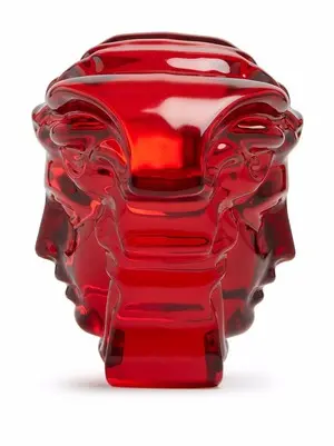 Versace Medusa Lumiere Crystal Paperweight