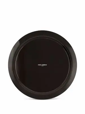 Dolce & Gabbana Leopard-print Metal Tray