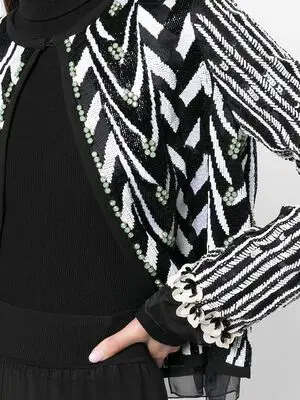 Giambattista Valli Bead-embroidered Sequin Jacket