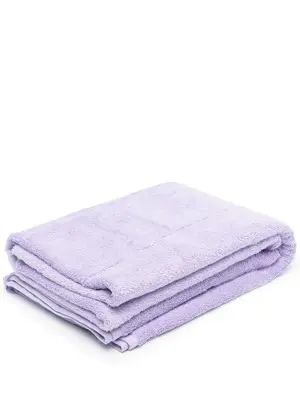 TEKLA Logo-patch Organic Cotton Towel