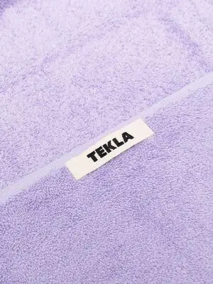 TEKLA Logo-patch Organic Cotton Towel