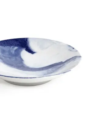 1882 LTD Indigo Storm Serving Bowl