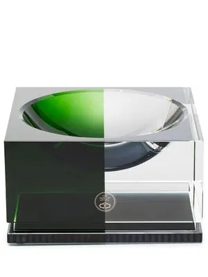 REFLECTIONS COPENHAGEN Denver Crystal Bowl - Green