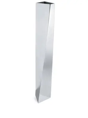 ALESSI Crevasse' Flower Vase - Silver