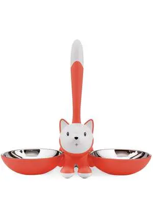 ALESSI Tigrito Cat Bowl - Orange