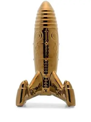 SELETTI Memorabilia My Spaceship Ornament - Gold