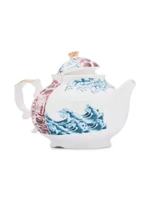 SELETTI Smeraldina Hybrid Teapot - White