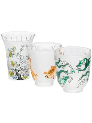 SELETTI Aglaura Glass Set - Neutrals