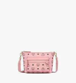 Mcm Aren Crossbody Bag - Soft Pink