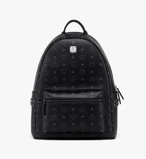 Mcm Stark Side Studs Backpack - Black