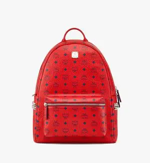 Mcm MCM Stark Side Studs Backpack Candy Red
