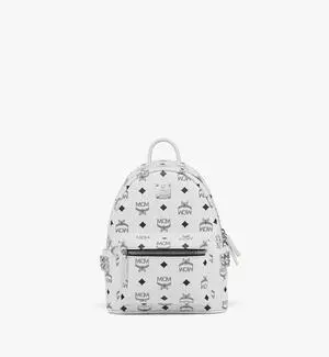 Mcm White Backpacks