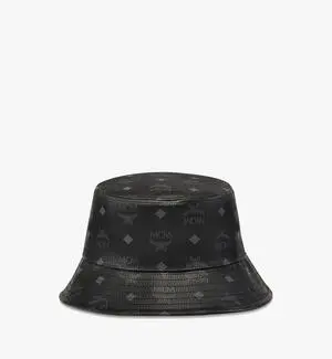 Mcm Visetos Bucket Hat - Black