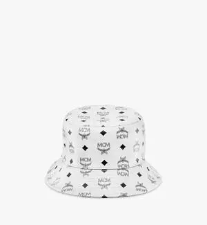 Mcm MCM Visetos Bucket Hat White
