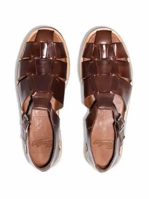 Paraboot Pacific Leather Sandals - Brown