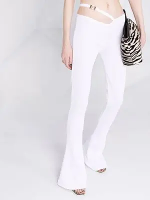 Balmain Cut-out Bootcut Leggings