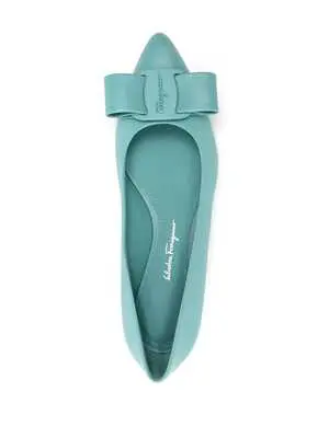 FERRAGAMO Viva Ballerina Shoes - Blue