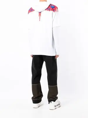 COUNTY OF MILAN Marcelo Burlon Feather-print Hoodie