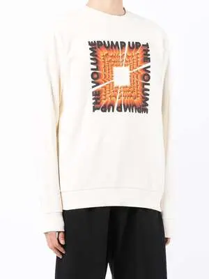 COUNTY OF MILAN Slogan-print Cotton Sweatshirt