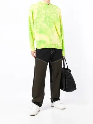 COUNTY OF MILAN Marcelo Burlon Tie-dye Cotton Hoodie