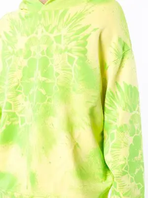 COUNTY OF MILAN Marcelo Burlon Tie-dye Cotton Hoodie