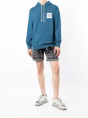 COUNTY OF MILAN Logo-print Drawstring Hoodie