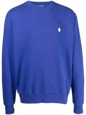COUNTY OF MILAN Logo-embroidered Cotton Sweatshirt