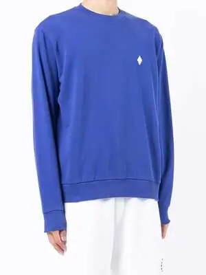 COUNTY OF MILAN Logo-embroidered Cotton Sweatshirt
