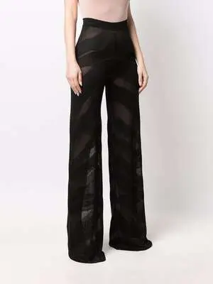 Just Cavalli Chevron-pattern Palazzo Pants