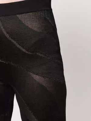 Just Cavalli Chevron-pattern Palazzo Pants