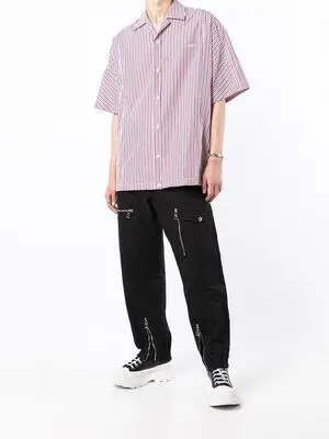 JUUN.J Striped Short-sleeve Shirt