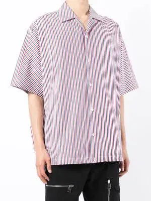 JUUN.J Striped Short-sleeve Shirt