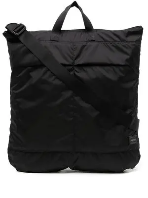 PORTER-YOSHIDA & CO Logo-patch Tote Bag - Black