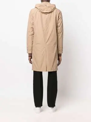 Herno Hooded Cotton Parka Coat