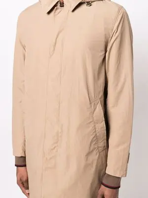 Herno Hooded Cotton Parka Coat