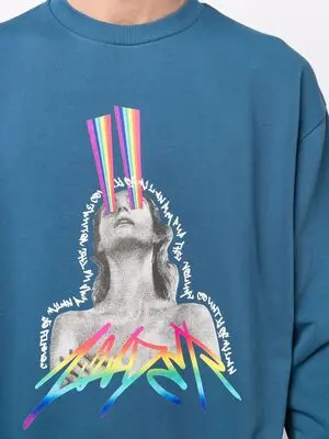 COUNTY OF MILAN Graphic Print Sweatshirt