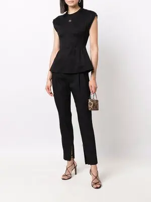 Dolce & Gabbana Tailored Mid-rise Trousers - Black