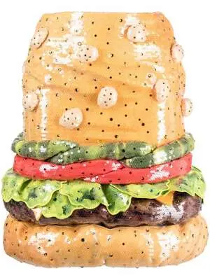 Moschino Sequin-embellished Hamburger Skirt