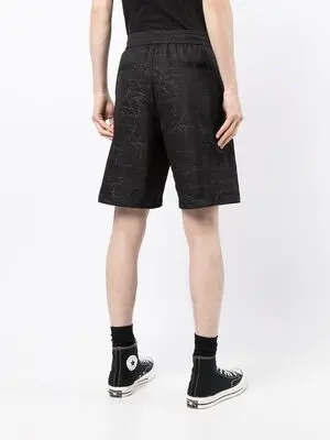 PORTS V All-over Logo Print Shorts