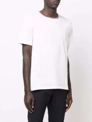 Paul Smith Contrast-trim T-shirt - White