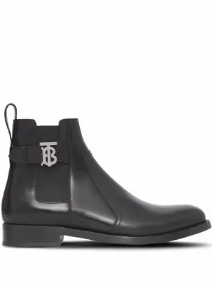 Burberry Luke Monogram-motif Chelsea Boots
