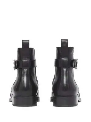Burberry Luke Monogram-motif Chelsea Boots