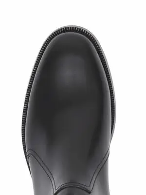 Burberry Luke Monogram-motif Chelsea Boots